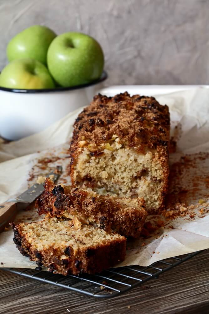 Apple Cinnamon Loaf Cake Neta Cooks